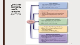 Chapter 5 Selection and Placement | PPTX
