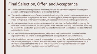 Chapter 5 Selection and Placement | PPTX