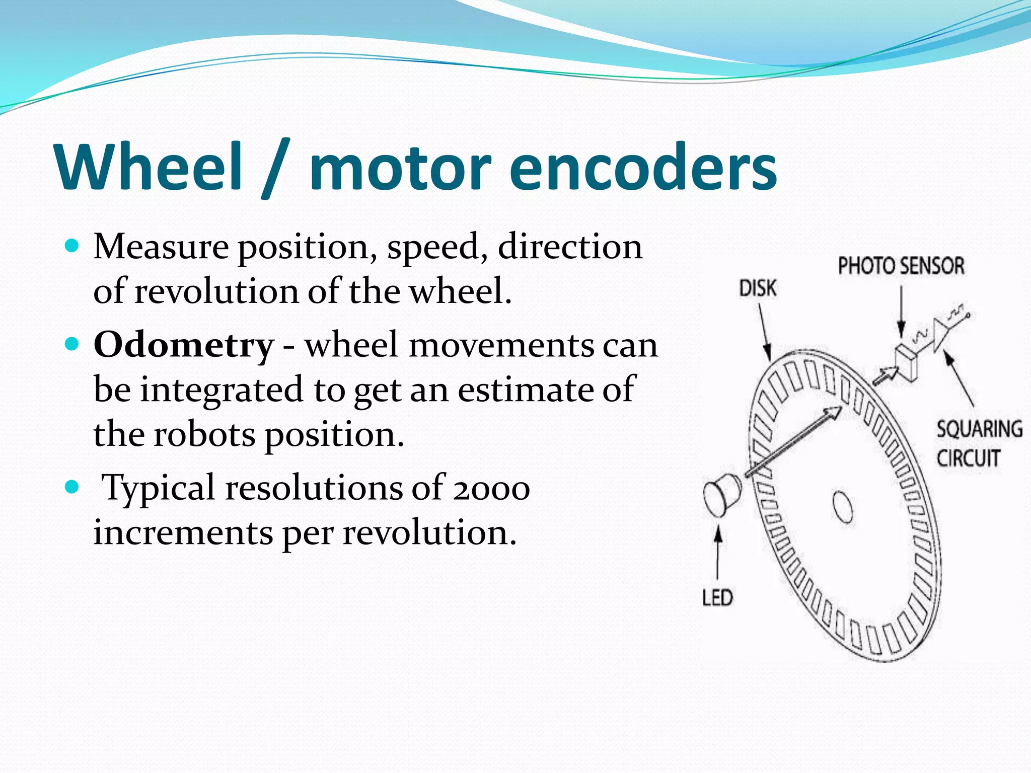 Chapter5 sensors of robots automation latest | PPTX