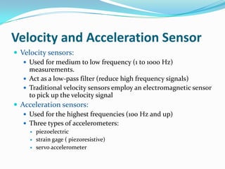 Chapter5 sensors of robots automation latest | PPTX