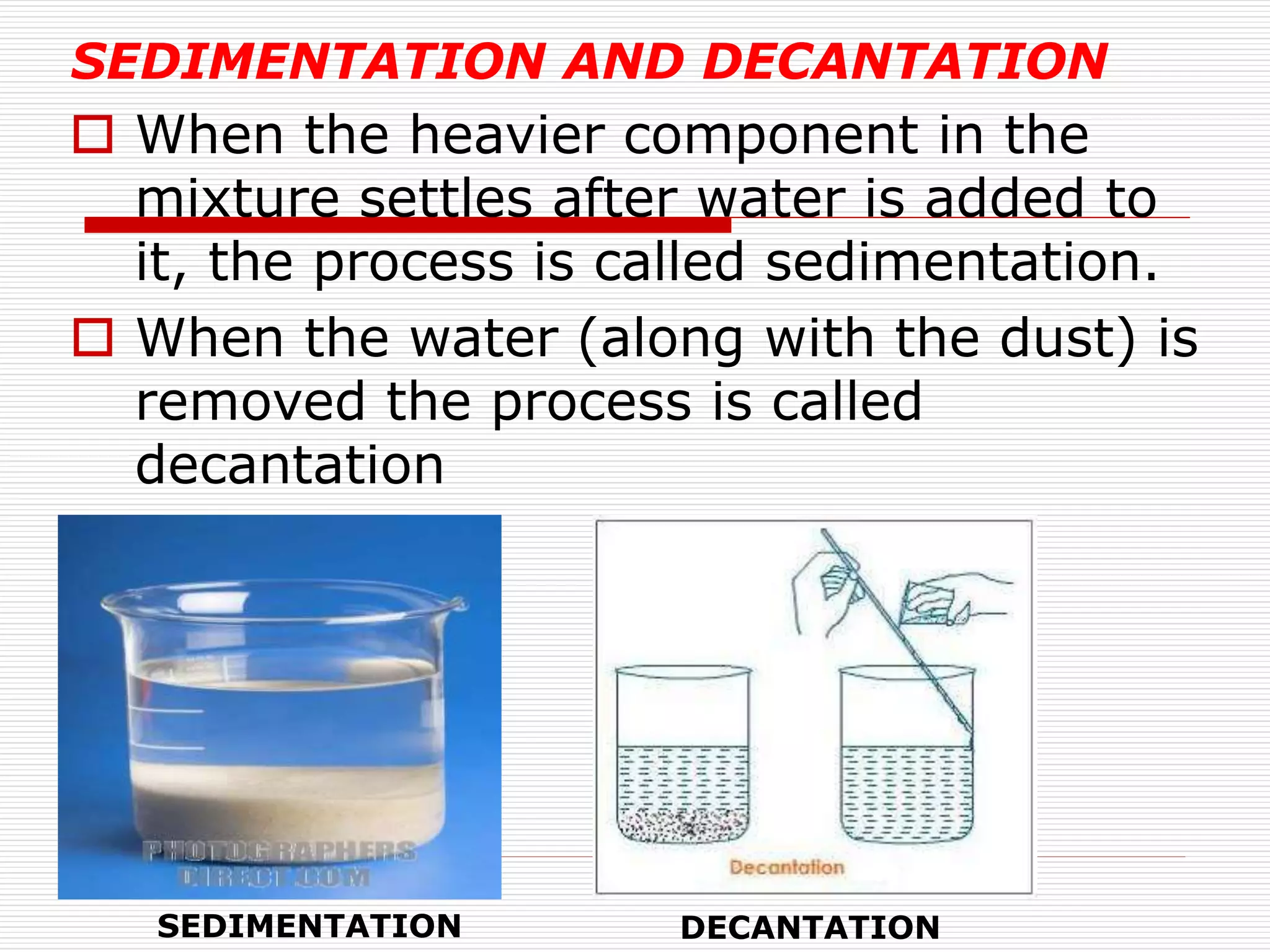 science Chapter 5 separation of substances | PPT