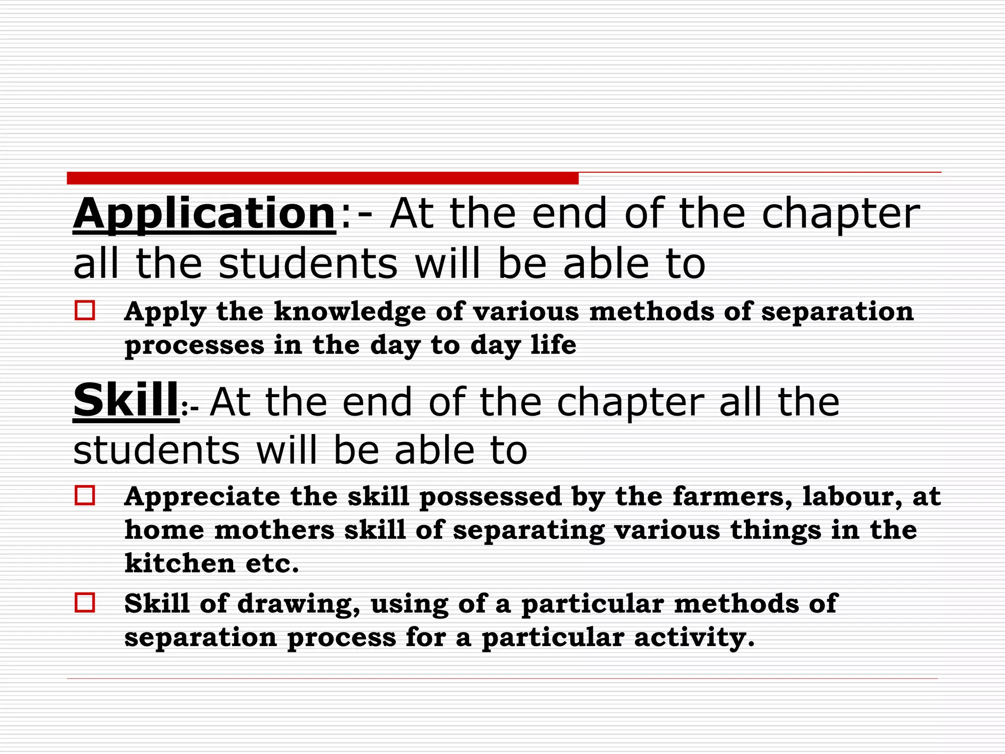 science Chapter 5 separation of substances | PPT