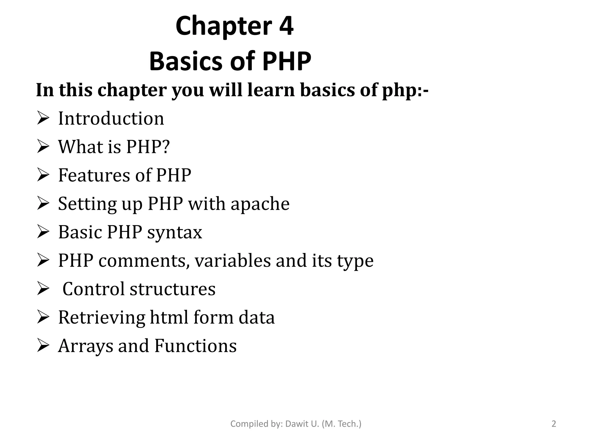 Chapter 5 Server Side Scripting Phppdf 9519