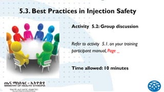 Chapter 5 SHARPS AND INJECTION SAFETY_Final_Draft.pptx