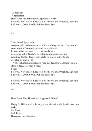 Chapter 5 Situational Approach1Overview Situa.docx