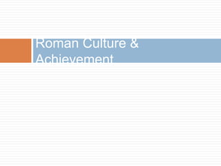 Chapter 5 - Roman Empire | PPTX