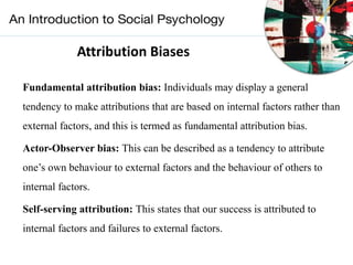 Chapter 5 Social Perception | PPTX