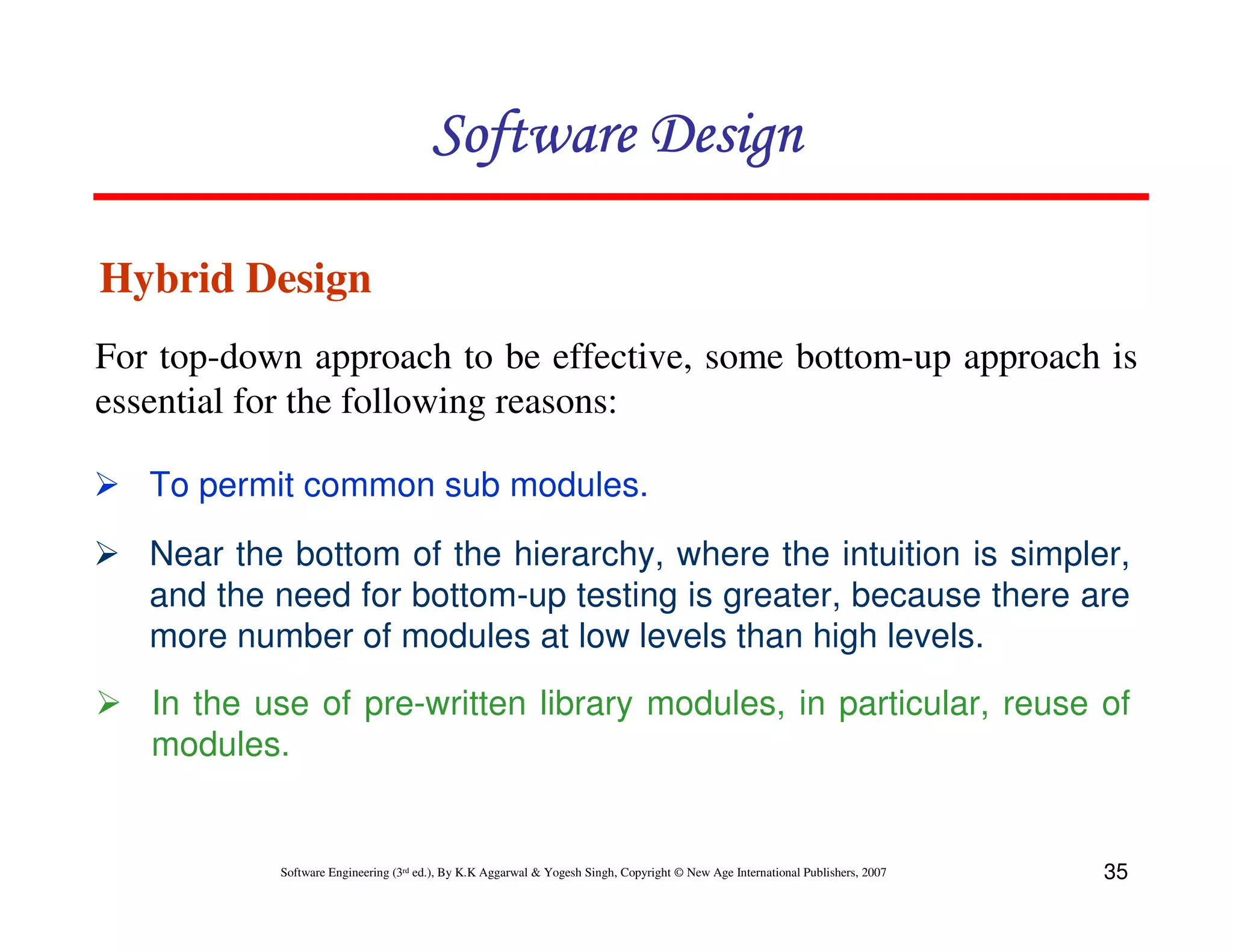 Chapter 5 software design | PDF