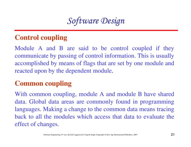 Chapter 5 software design | PDF