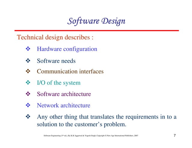 Chapter 5 software design | PDF