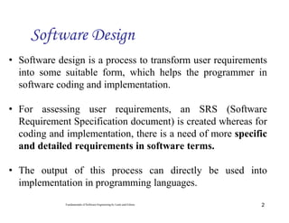 Chapter 5 Software Design of software engineering.pptx