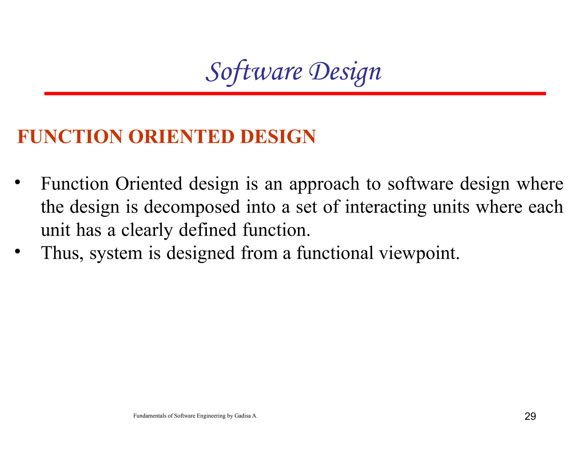 Chapter five software Software Design.pptx