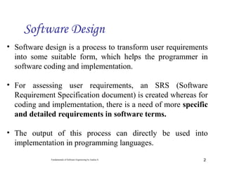 Chapter five software Software Design.pptx