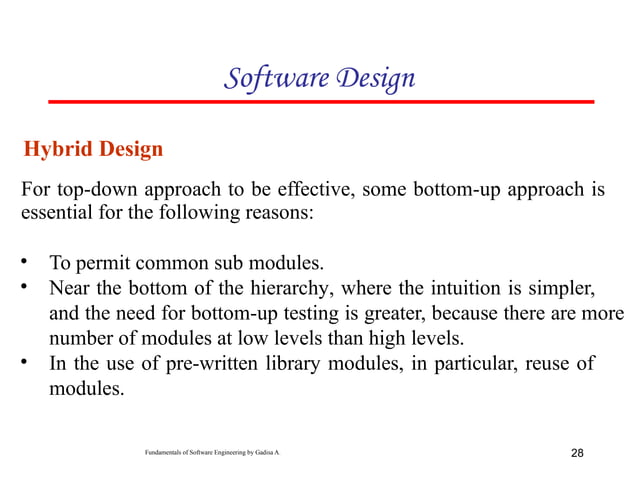 Chapter five software Software Design.pptx