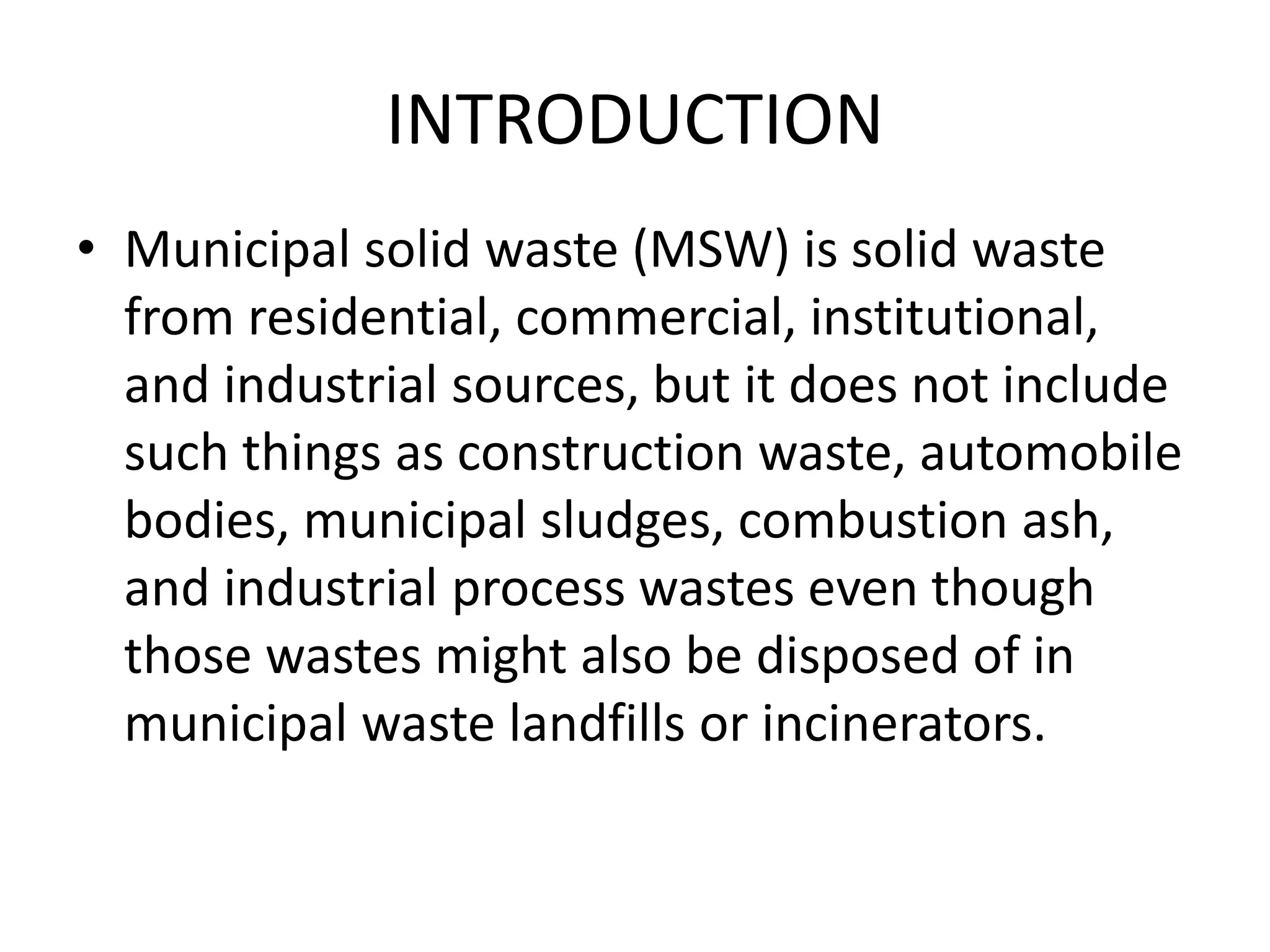 Chapter 5 solid waste management and resource recovery | PPTX