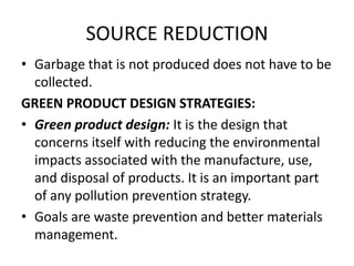 Chapter 5 solid waste management and resource recovery | PPT