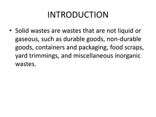 Chapter 5 solid waste management and resource recovery | PPT