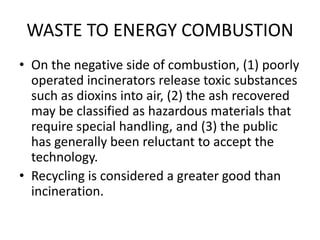 Chapter 5 solid waste management and resource recovery | PPT