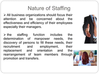 Principles of Management Chapter 5 Staffing | PPTX