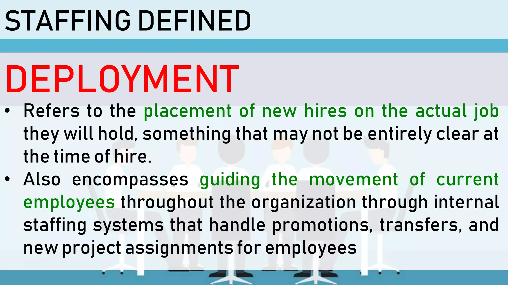 Chapter 5 staffing | PDF