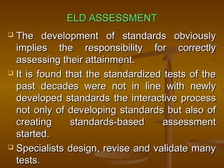 Chapter 5( standards based assessment) | PPT