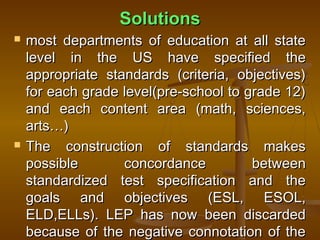 Chapter 5( standards based assessment) | PPT