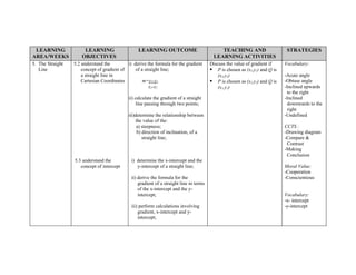 Chapter 5 straight line | DOC