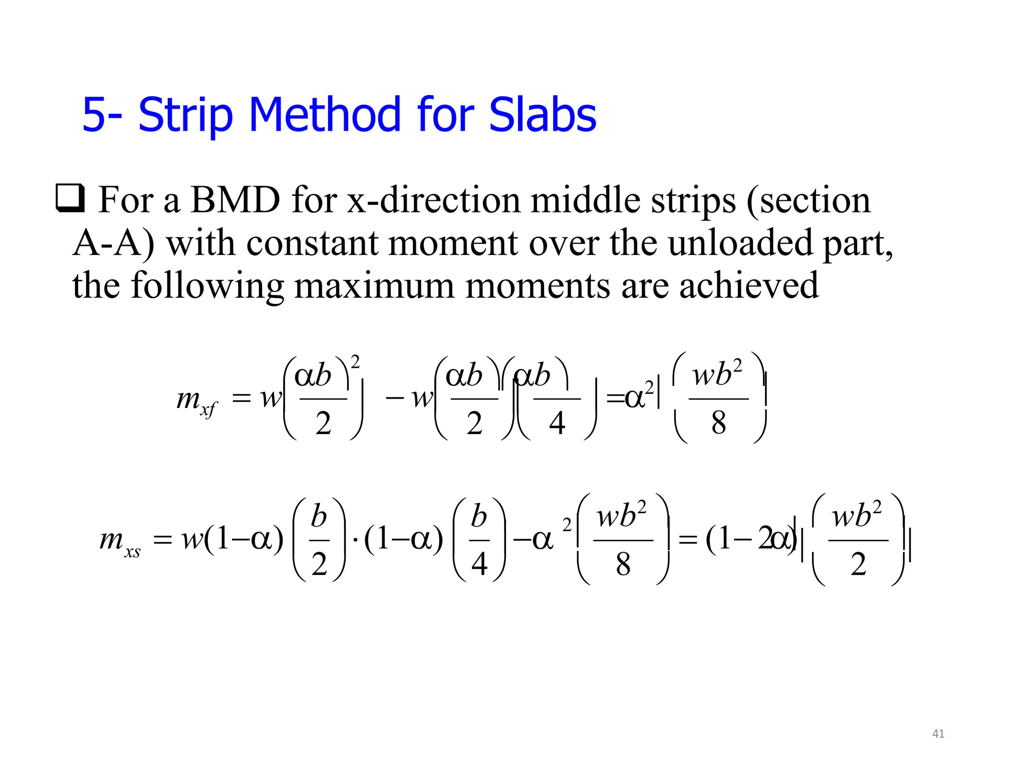 Chapter 5 strip.pptx STRIP METHOD FOR SLAB | PPTX