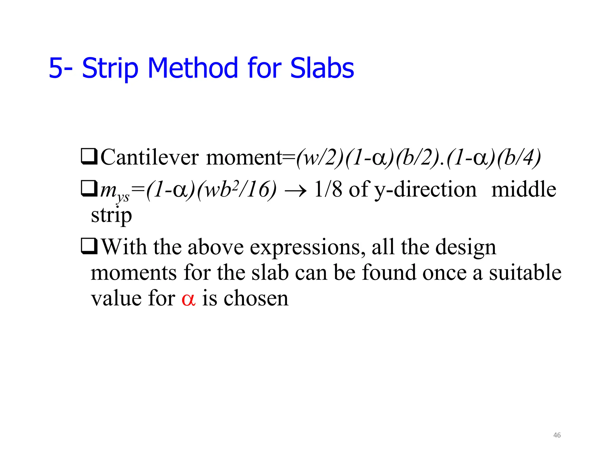Chapter 5 strip.pptx STRIP METHOD FOR SLAB | PPTX