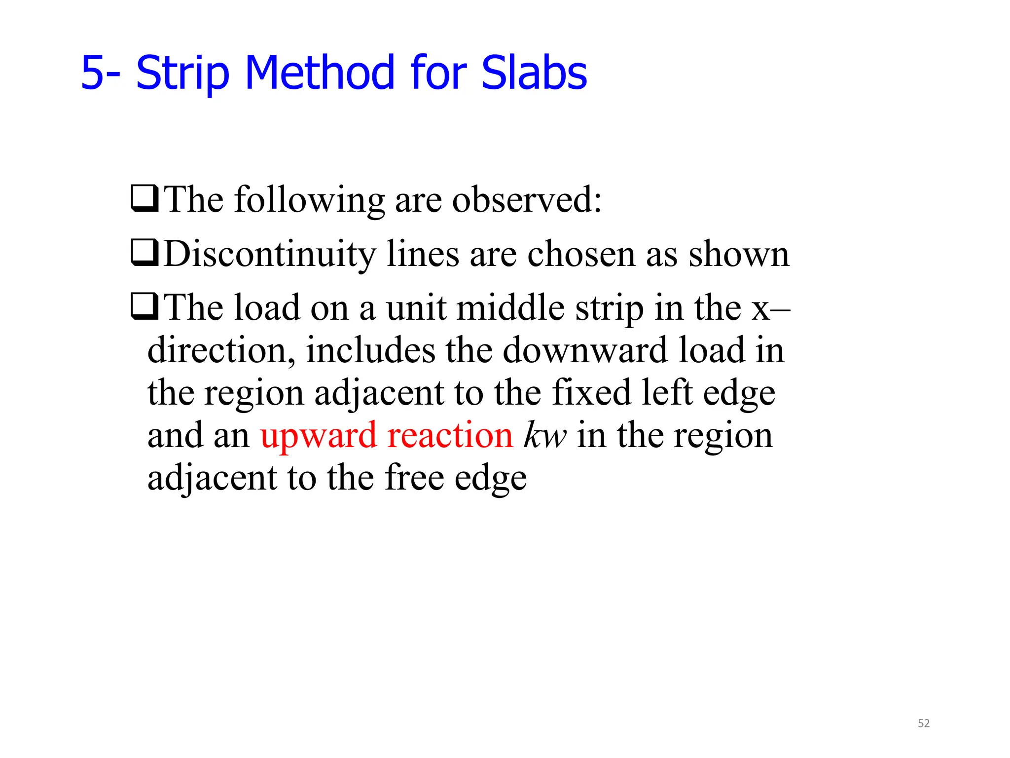 Chapter 5 strip.pptx STRIP METHOD FOR SLAB | PPTX