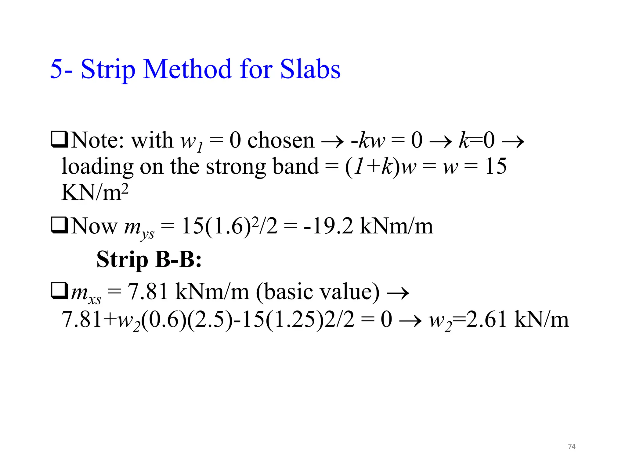 Chapter 5 strip.pptx STRIP METHOD FOR SLAB | PPTX