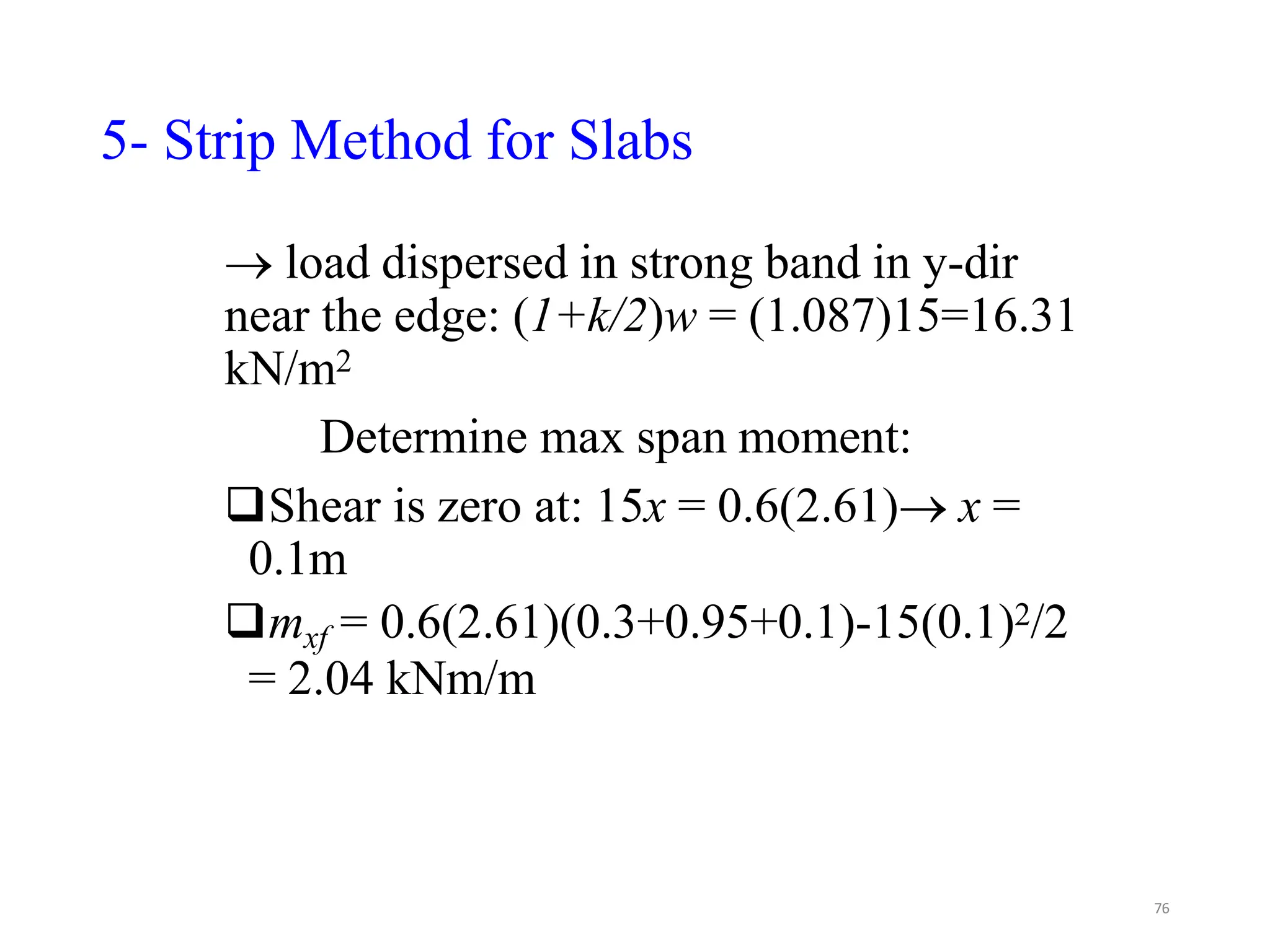 Chapter 5 strip.pptx STRIP METHOD FOR SLAB | PPTX