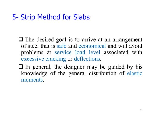 Chapter 5 strip.pptx STRIP METHOD FOR SLAB | PPTX
