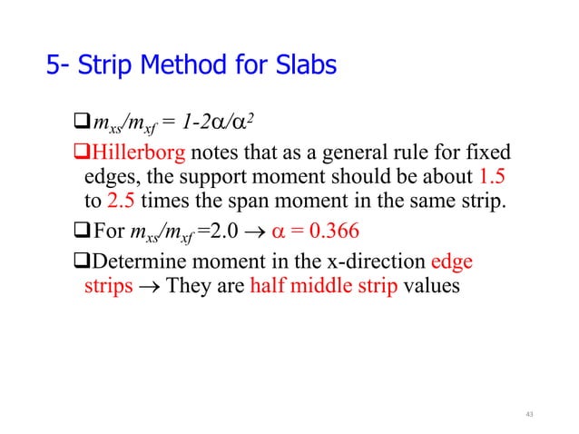 Chapter 5 strip.pptx STRIP METHOD FOR SLAB | PPTX
