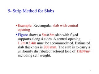 Chapter 5 strip.pptx STRIP METHOD FOR SLAB | PPTX