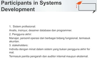 Chapter 5 system development | PPTX