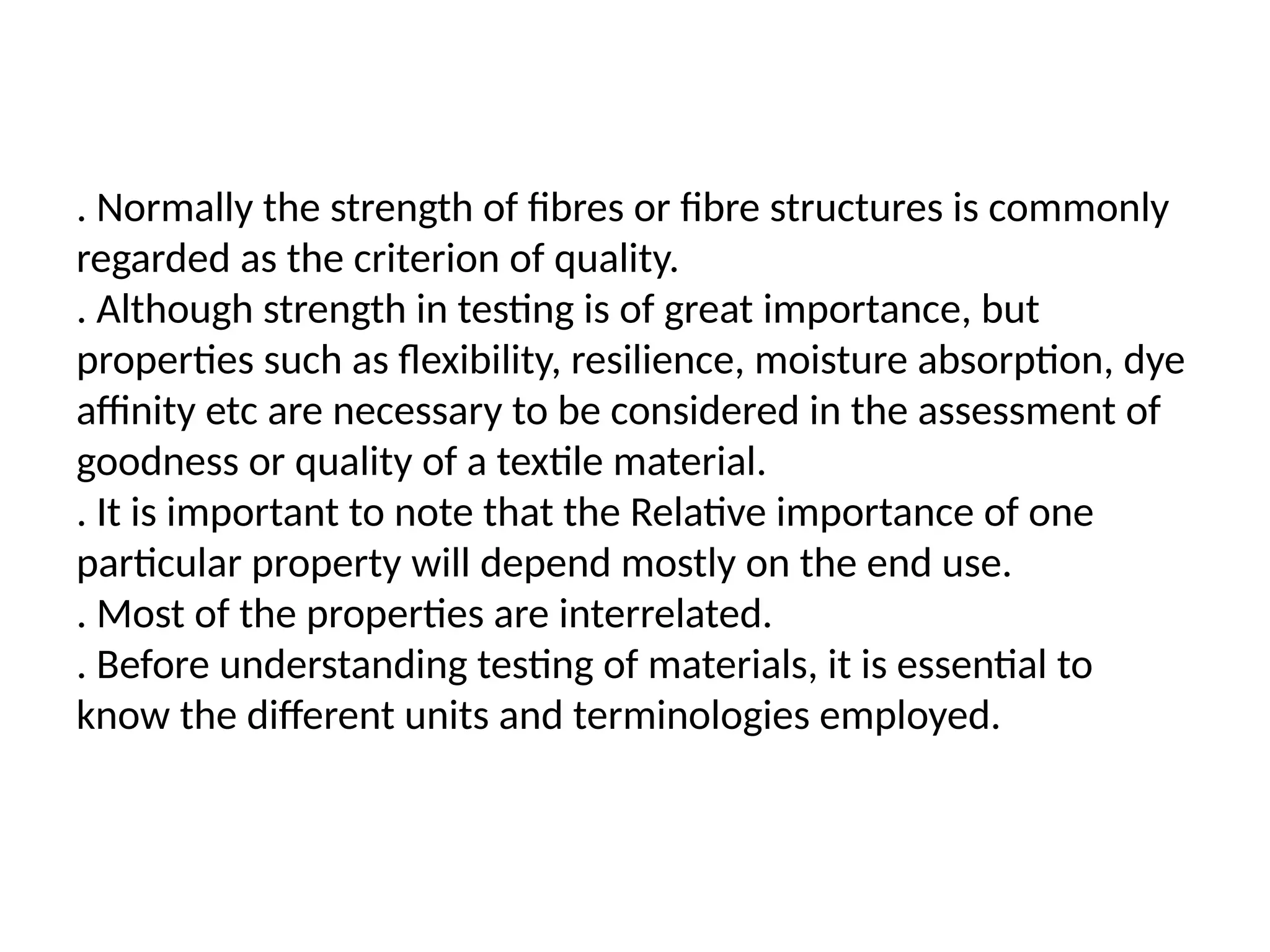 Chapter 5 Tensile Strength Testing of textiles | PPTX