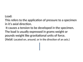 Chapter 5 Tensile Strength Testing of textiles | PPTX