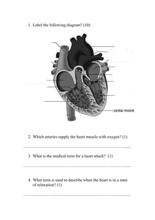 AQA AS Biology - Unit 1 - Chapter 5 | DOCX