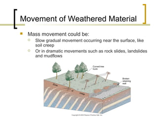 Chapter 5 the force of geology 1 meeting | PPT