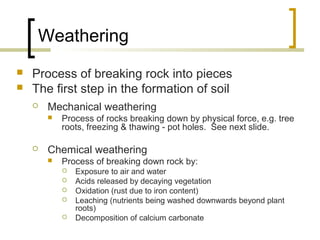 Chapter 5 the force of geology 1 meeting | PPT