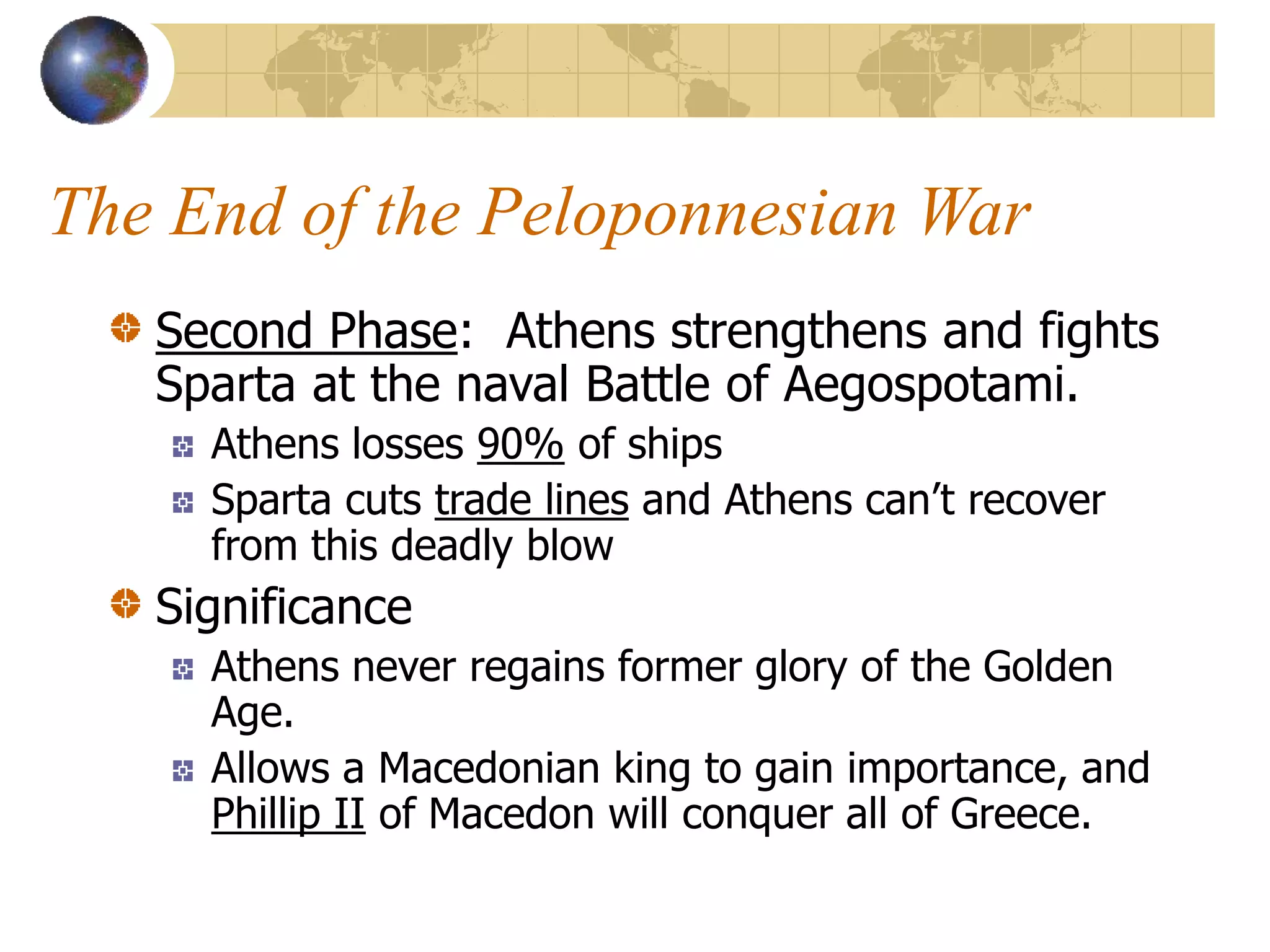 The Golden Age Of Greece | PPT | Death, Injury, or Military Conflict ...