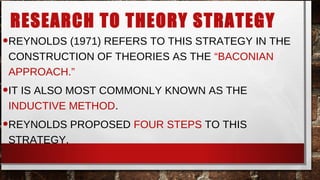 Chapter 5 theory development process | PPT