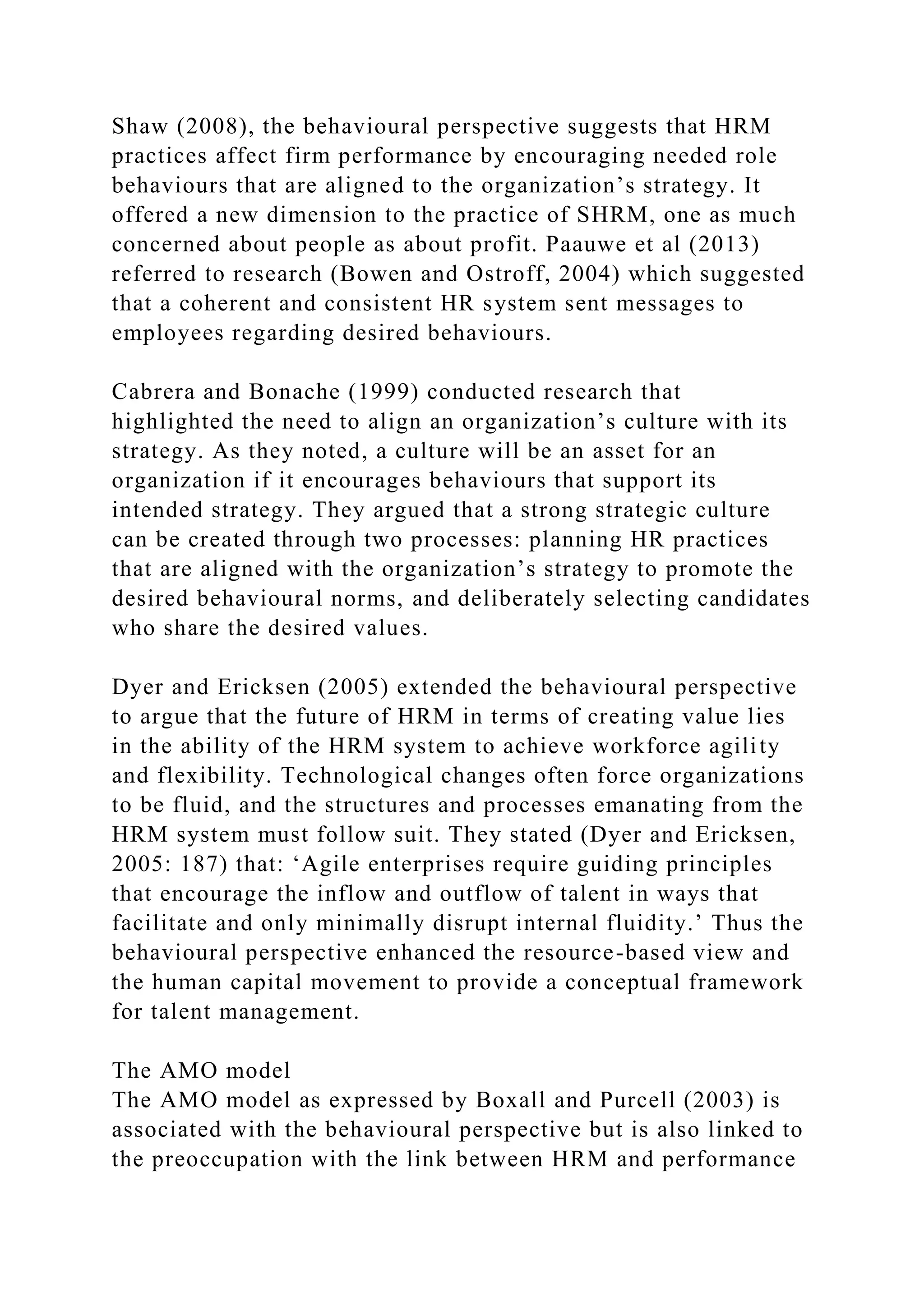 Chapter 5 The reality of SHRMIntroduction The reality of str.docx