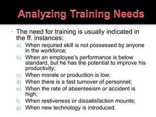 Chapter 5 training and development | PPT