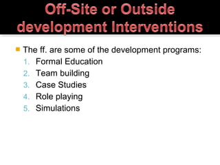 Chapter 5 training and development | PPT