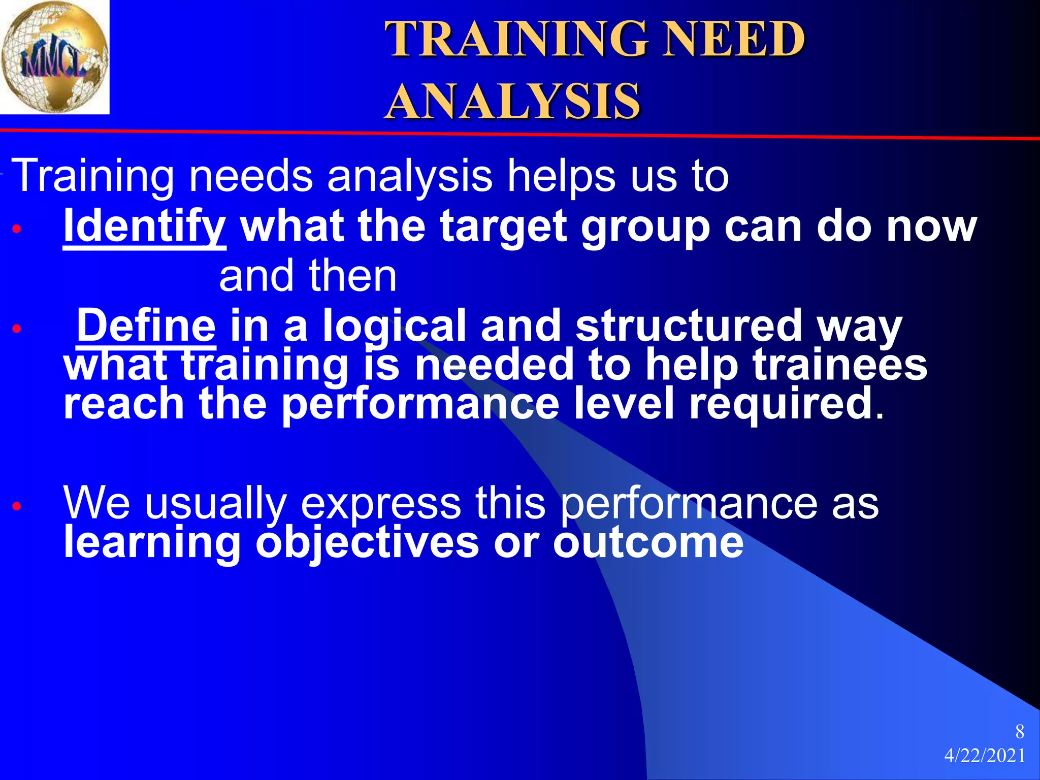 Chapter 5 Training Need Analysis | PPT