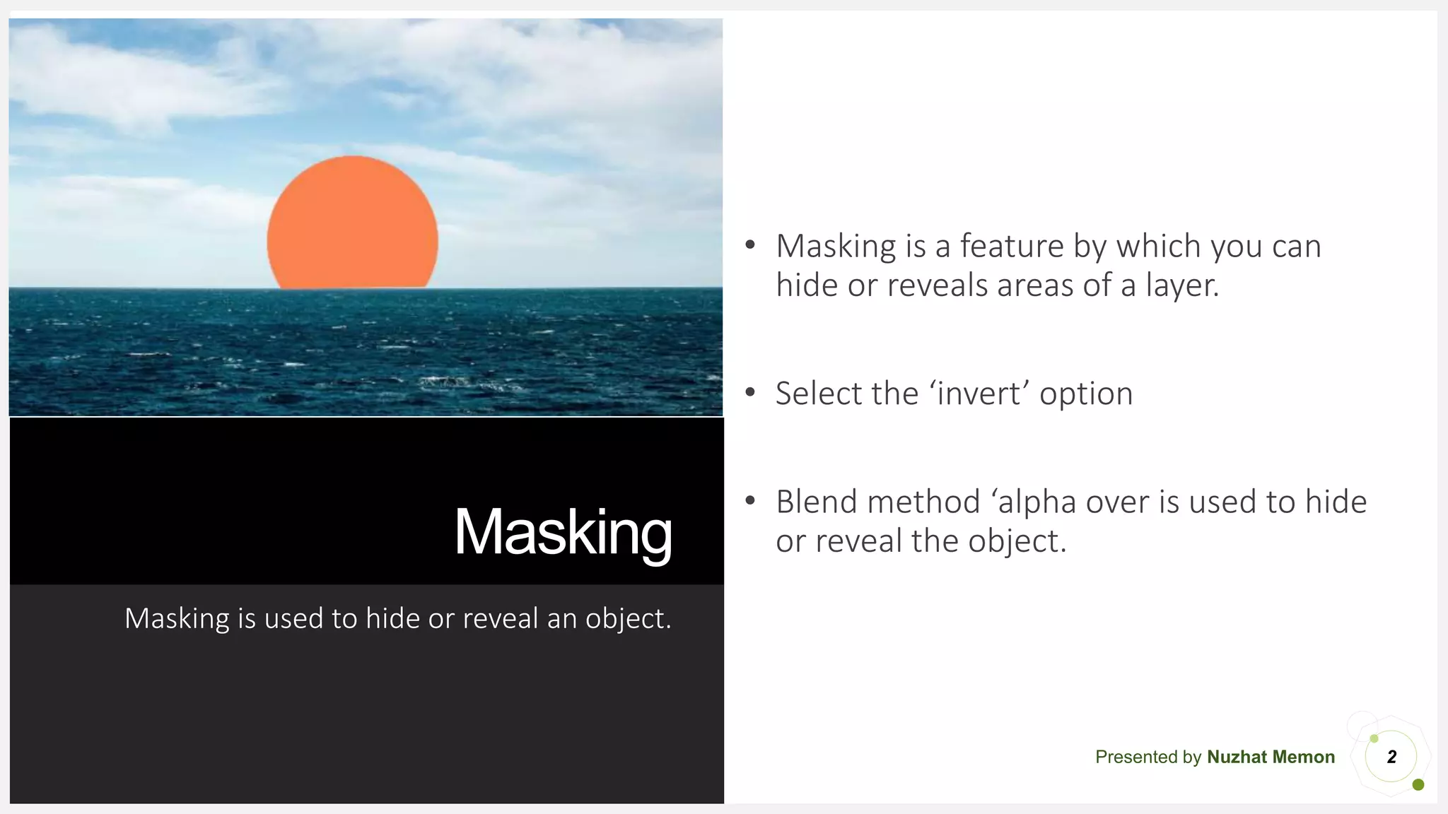 Std 11 Computer Chapter 5 Using Pictures in Synfig (Practical 3: Masking to Reveal Area in ...