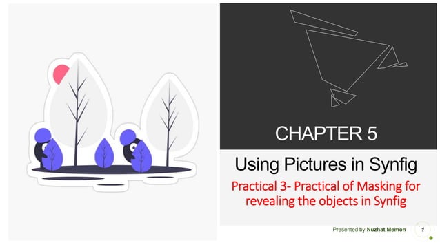 Std 11 Computer Chapter 5 Using Pictures in Synfig (Practical 3 ...