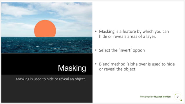 Std 11 Computer Chapter 5 Using Pictures in Synfig (Practical 3: Masking to Reveal Area in ...